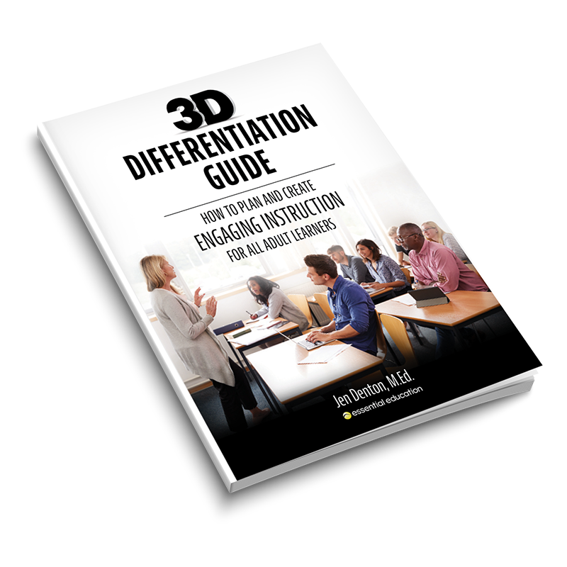 3D Differentiation Guide | Essential Education