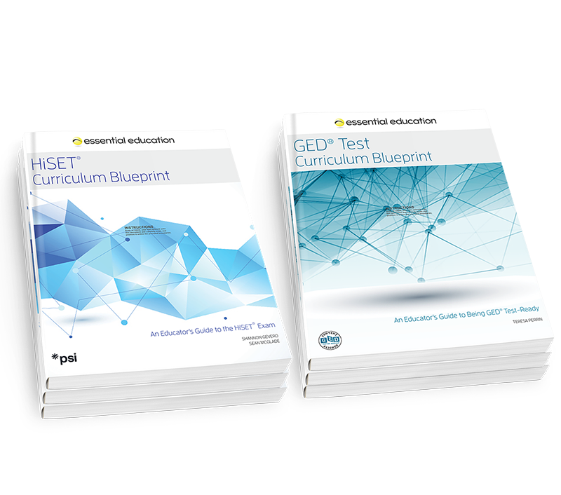 GED® and HiSET® Curriculum Blueprints